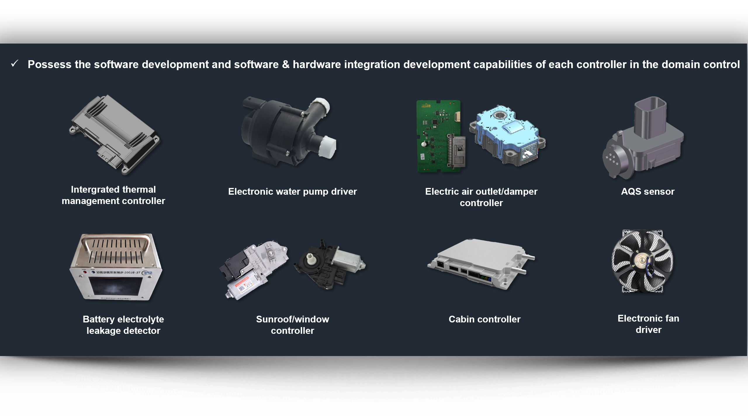 Smart cabin control (software of domain control) - Shanghai Pufaffen ...